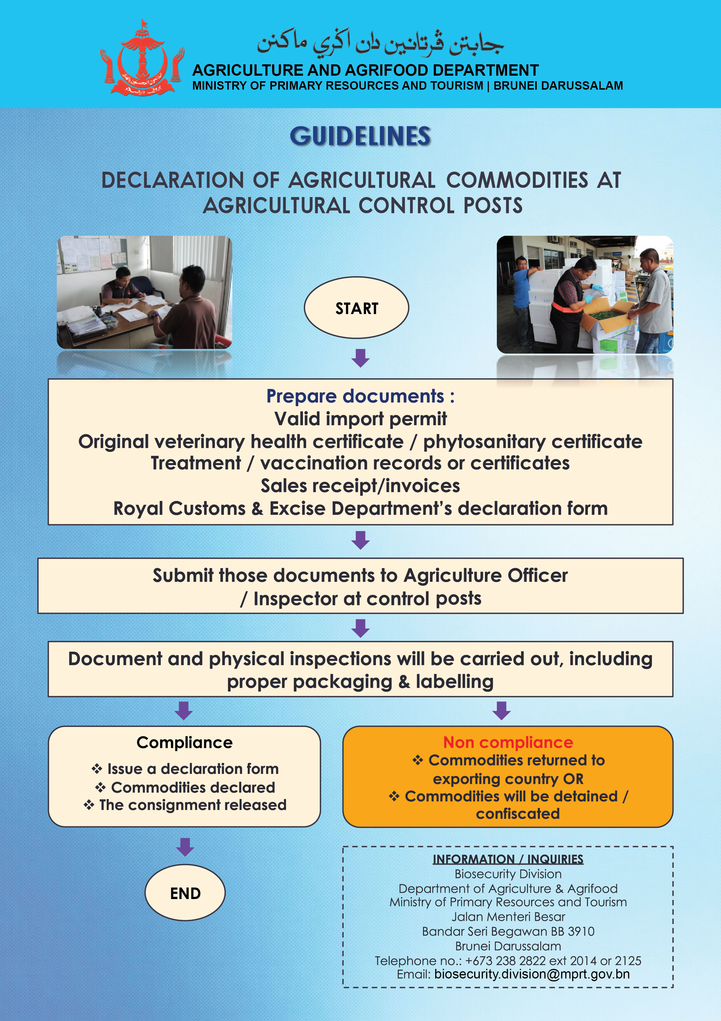Agriculture and Agrifood Department - DECLARATION OF AGRICULTURAL COMMODITIES AT AGRICULTURE ...